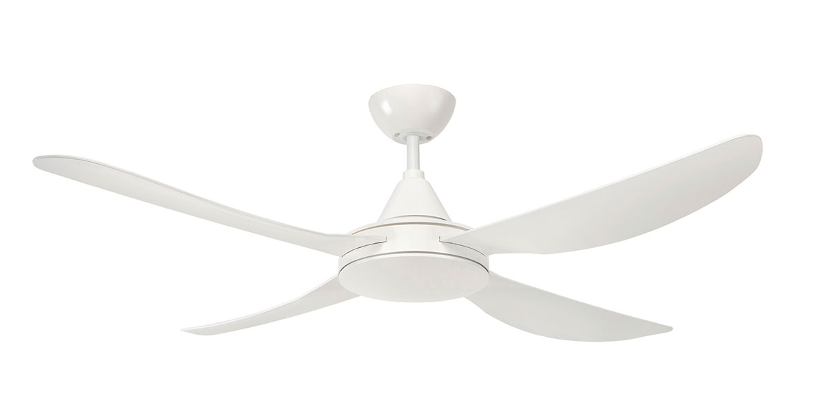 Brilliant Vector Ceiling Fan 48" (122cm) by Brilliant in White