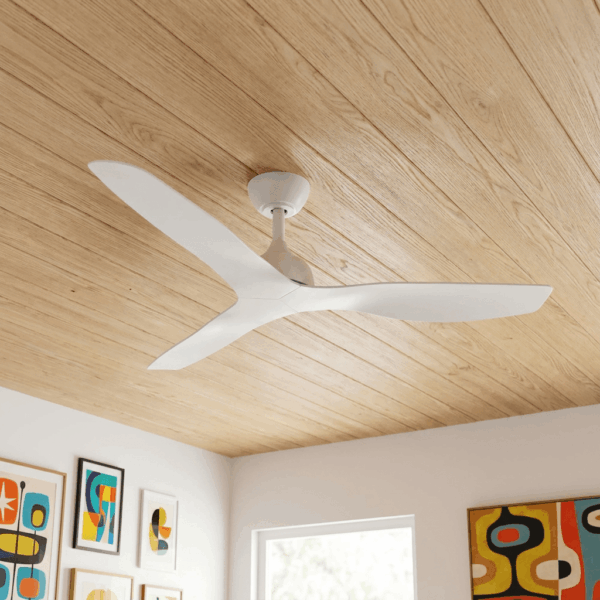Whisper Ceiling Fan by Claro. White 48 inch | Ceiling Fans Warehouse ...