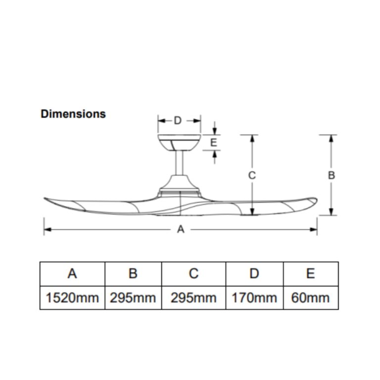 Evolve Ceiling Fan by Hunter Pacific. White 60" | Ceiling Fans ...