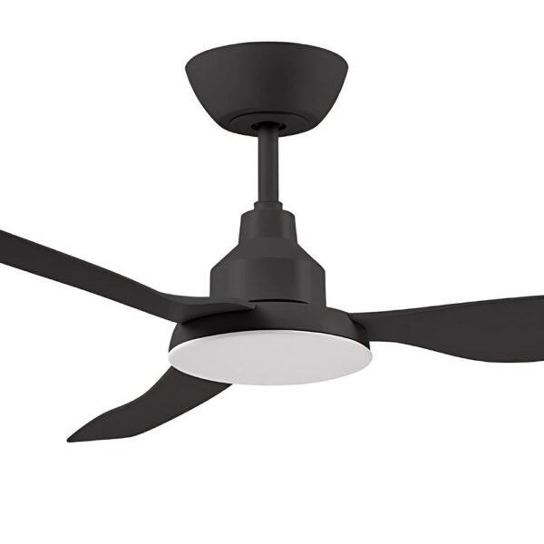 Glacier Ceiling Fan by Ventair with LED light. Black 48 inch | Ceiling ...