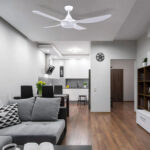 Vector Ceiling Fan by Brilliant with LED Light. White 52 inch | Ceiling ...