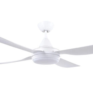 Vector Ceiling Fan by Brilliant with LED Light. White 52 inch | Ceiling ...