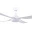 Vector Ceiling Fan by Brilliant with LED Light. White 52 inch | Ceiling ...