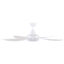 Vector Ceiling Fan by Brilliant with LED Light. White 52 inch | Ceiling ...